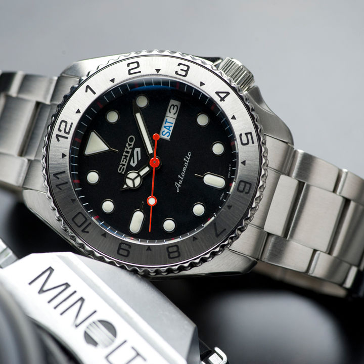 (AUTHORIZED SELLER) Seiko Mod Explorer SRPD55K1M4 Men Black Custom ...