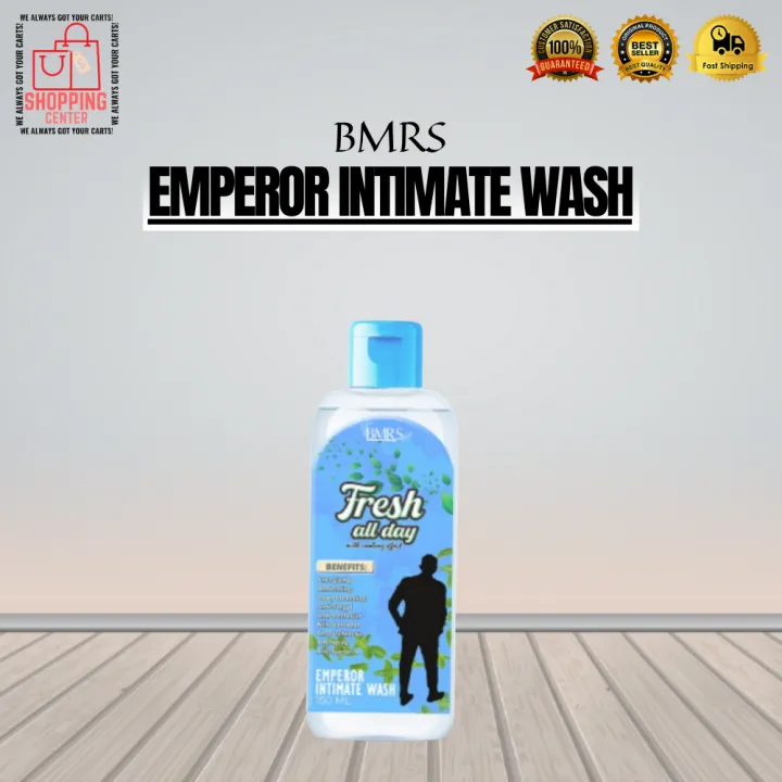 BEST SELLING BMRS FRESH ALL DAY EMPEROR MASCULINE INTIMATE WASH FOR MEN ...