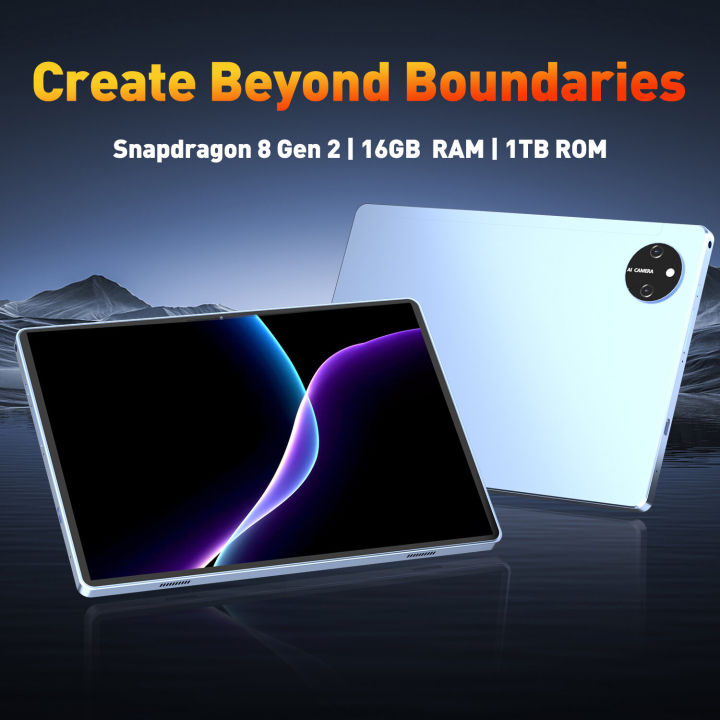 {UU61} New Tablet 2025 Android 14 Pad S9 Pro Tablet CPU Snapdragon ...