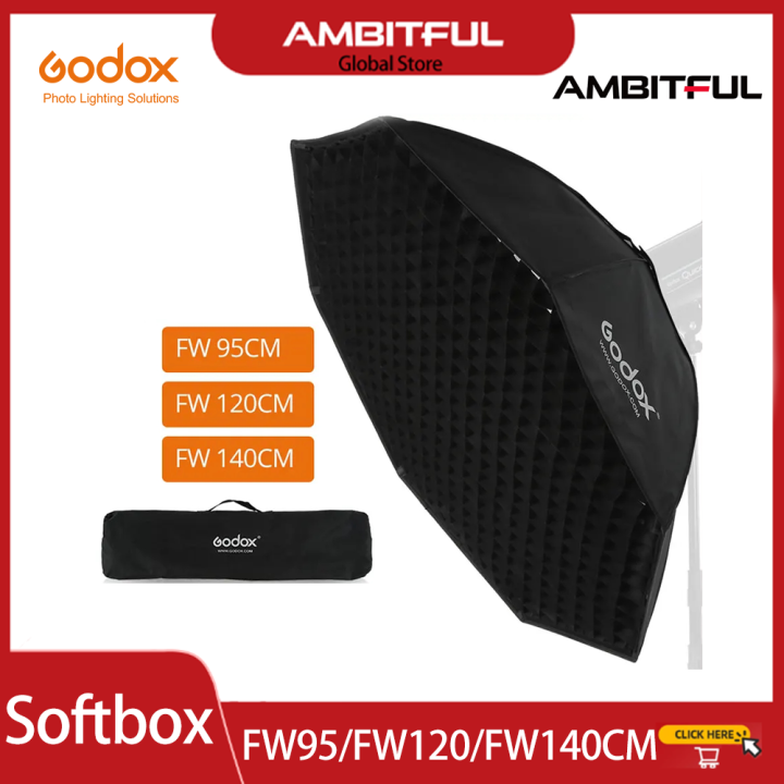 Godox 95cm Studio Octagon Honeycomb Grid Softbox Reflector softbox with ...