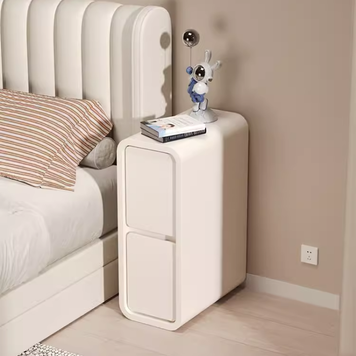 Ultra-Narrow Bedside Table 20cm Modern Minimalist bedside Drawer ...