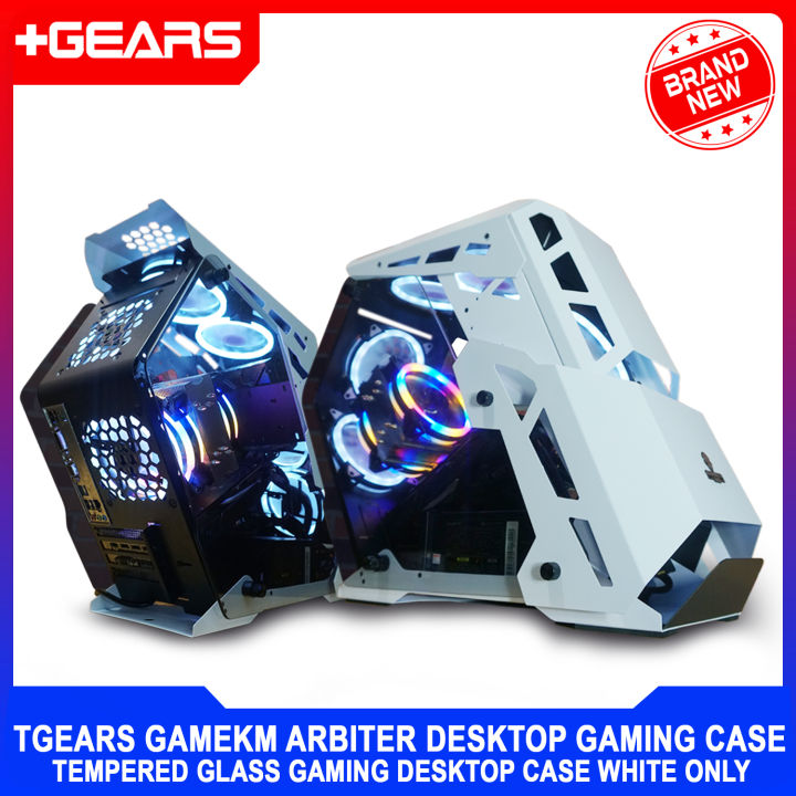 TGEARS GAMEKM GREAT ARBITER | Tempered Glass Micro ATX Desktop Gaming ...