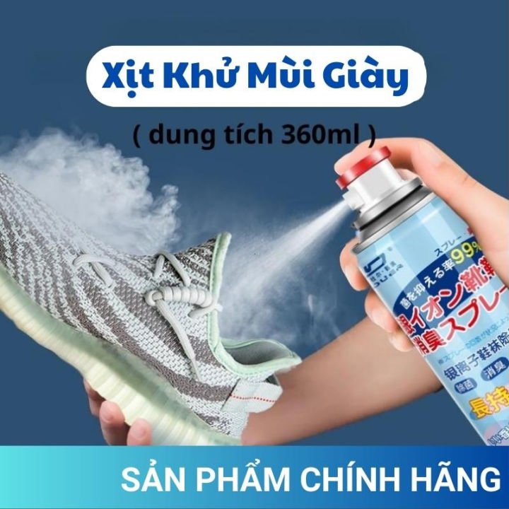 AG+Silver Technology shoe deodorant spray bottle capacity 260ml ...