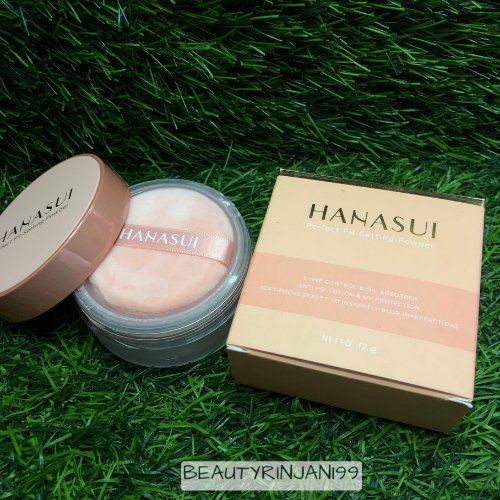 Hanasui Perfect Fit Setting Powder 12gr/Bedak Tabur hanasui/Bedak ...