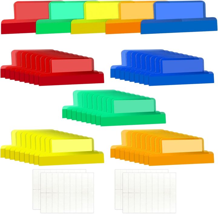 2 Inch Insertable Self-adhesive Tabs with Printable Inserts Bible Tabs ...