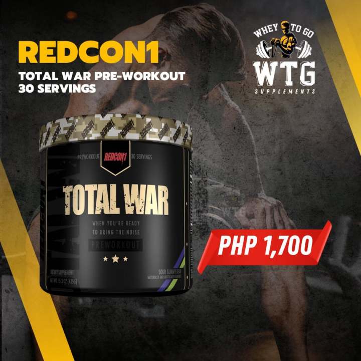 Redcon1 Total War Preworkout | Lazada PH
