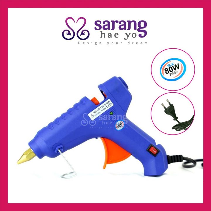 ⚡️READY STOCK⚡️ [AT140] 80W Hot Melt Glue Gun / Pistol Gam Panas 110 ...