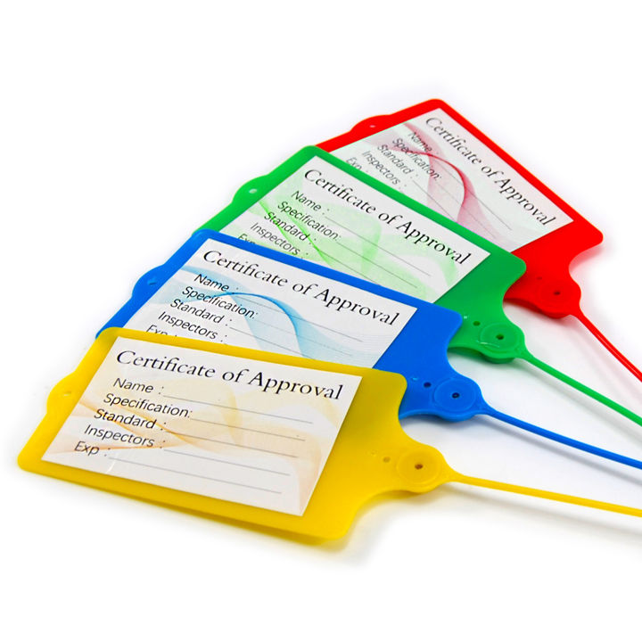 100 Plastic Tags Shipping Tags Water Proof Tags for Labeling Shipping ...