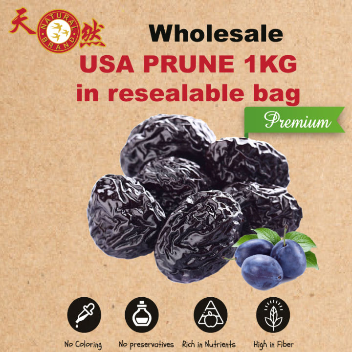 Pitted Dried USA Prune 1kg (Seedless) | Lazada Singapore