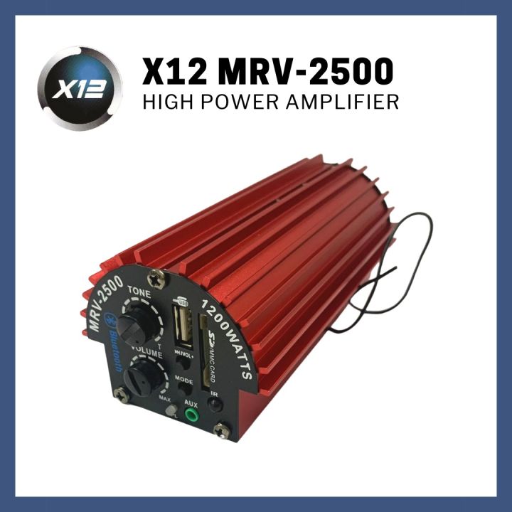 X12 MRV-2500 High Power Amplifier Max Power 1200W | Lazada PH