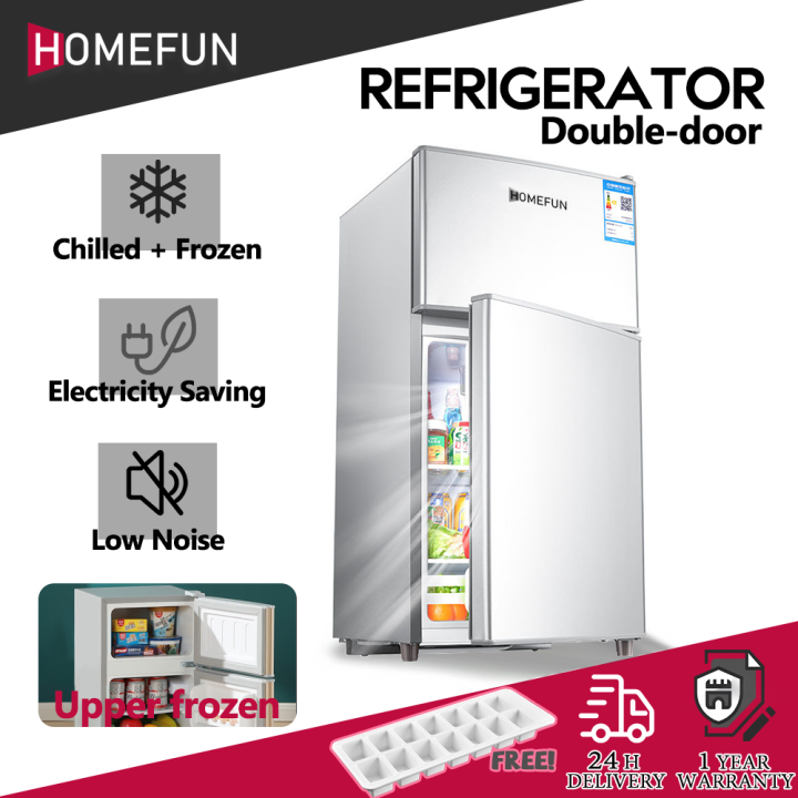 HOMEFUN Mini Refrigerator inverter Refrigerator With Freezer HD ...