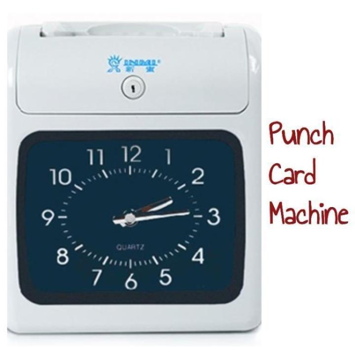 Punch Card Machine | Lazada Singapore
