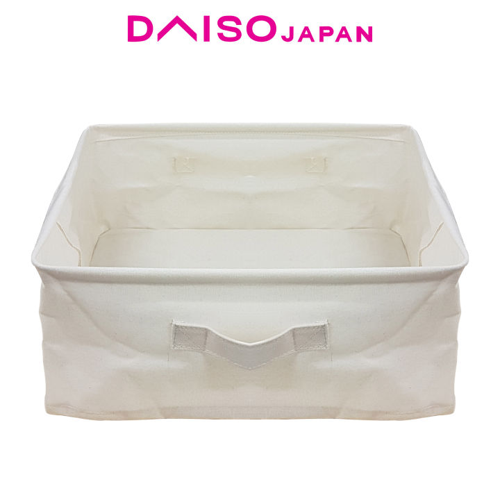 Daiso Square Storage Box (35cm x 16cm) | Lazada PH