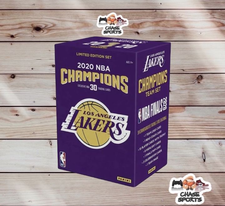 2020 Panini NBA Champions Los Angeles Lakers (30 Cards Box Set) LIMITED ...
