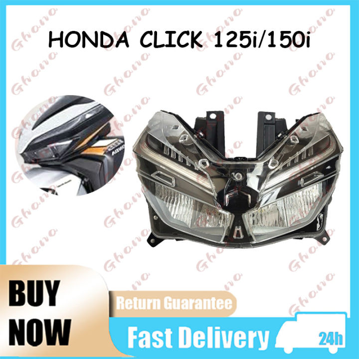 HONDA CLICK V2 CLICK V3 125i/150i HEADLIGHT ASSEMBLY(Plug and Play ...