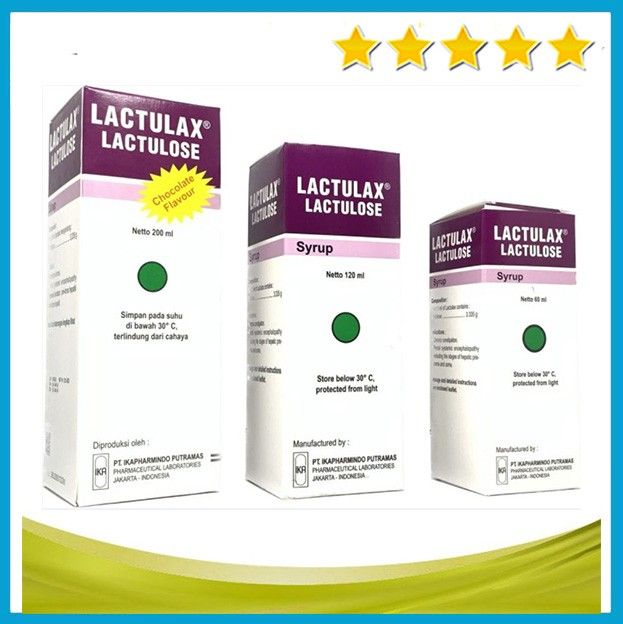 LACTULAX LACTULOSE SYRUP (isi 60ml, 120ml & 200ml) | Obat Susah BAB ...