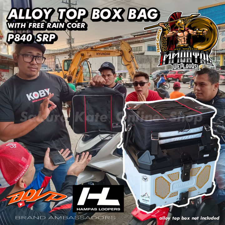 ALLOY TOP BOX BAG BY IMMORTAL MOTOBAG | Lazada PH