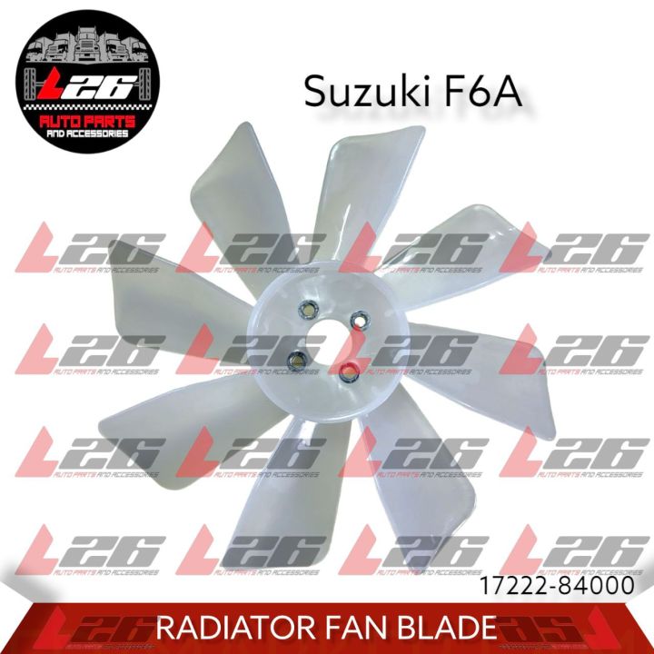 Suzuki F6A Radiator Fan Blade 260mm-26-40-8LEAVES 17222-84000 | Lazada PH