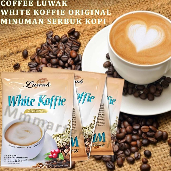 Luwak White Coffee / Minuman Serbuk Kopi / White Coffee Original / 1 ...