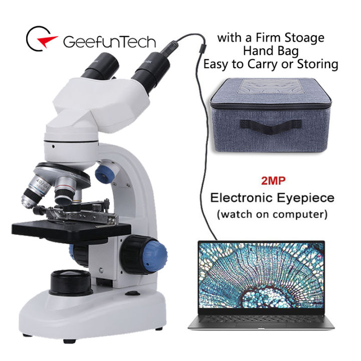 Binocular Microscope 40X-2000X LED Digital Biological Microscope for ... Binocular Microscope 40X-2000X LED Digital Biological Microscope for ...