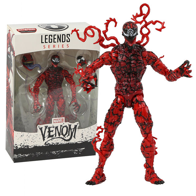 Venom: Let Be Carnage Venom Eddie Brock Carnage Cletus Kasady PVC Action Figure Collection ...