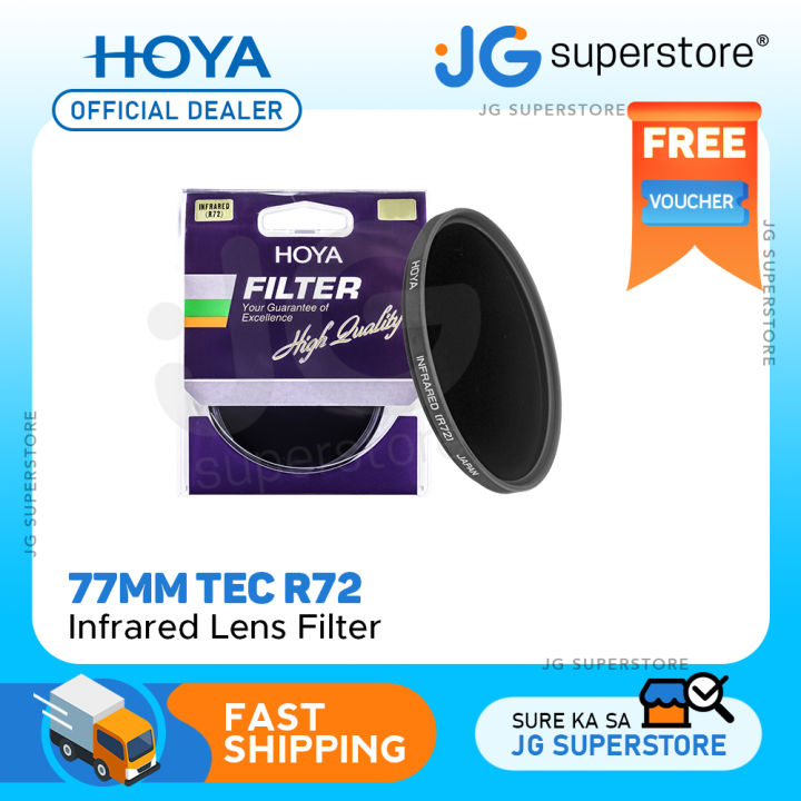 Hoya 77mm R72 Infrared Filter IR for Camera Lens | JG Superstore ...