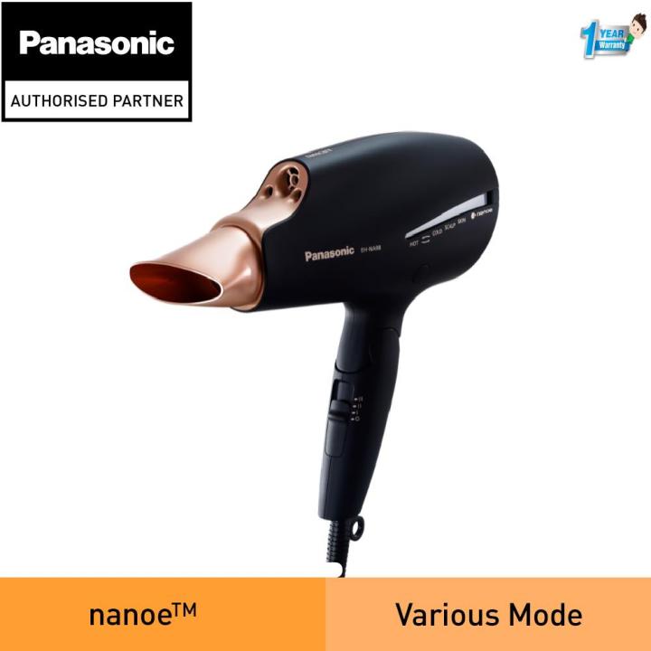 PANASONIC EH-NA98 NANOE HAIR DRYER MOISTURE EH-NA98-K655 | Lazada