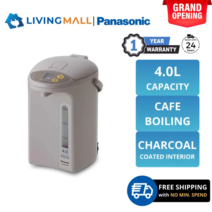 [𝐅𝐑𝐄𝐄 𝐃𝐄𝐋𝐈𝐕𝐄𝐑𝐘] PANASONIC NC-BG4000 (4.0L) Thermo Pot Keep Warm 6 Hours Timer Slow Drip Cafe ...