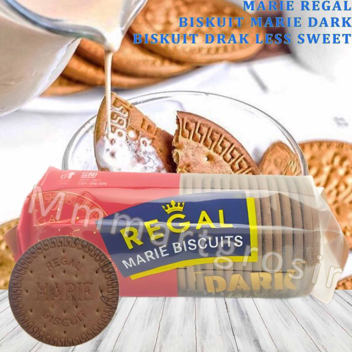 Marie Regal / Biskuit Marie Dark / Biskuit Dark Less Sweet / 230gr ...