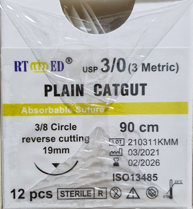 Catgut Absorbable Suture : (New Stock 2022) Expired 11/2028 | Lazada