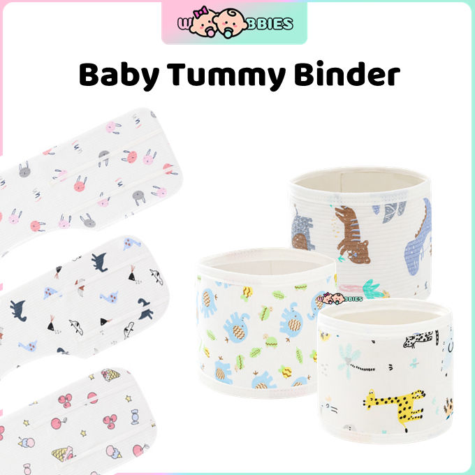 👶🏻Woobbies Newborn Baby Umbilical Cord Care Bellyband Binder Baby Belly ...