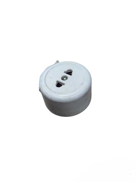 Universal Surface Type Outlet 1 Gang Round White 5A 220V | Lazada PH