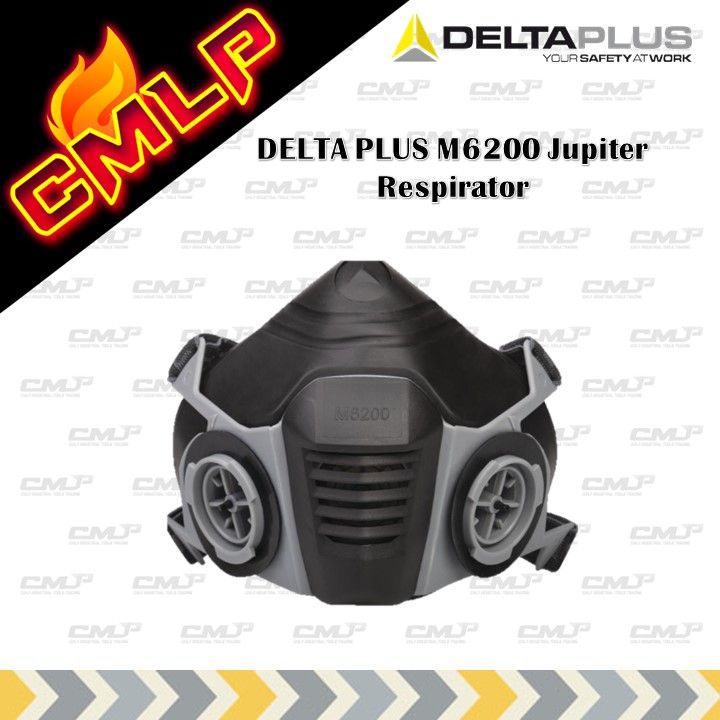 DELTAPLUS half mask [M6200-Jupiter] Respirator *ORIGINAL* MCARC | Lazada PH