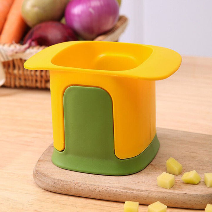 2in1 Vegetable Chopper Dicing Slitting Potato Onion Cutter Slicer ...