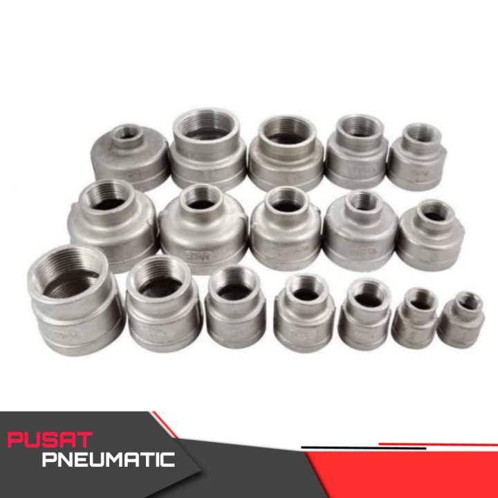 3/8" x 1/4" Vlock Reducer Stainless Steel Vlok Reducer Stainless Steel ...