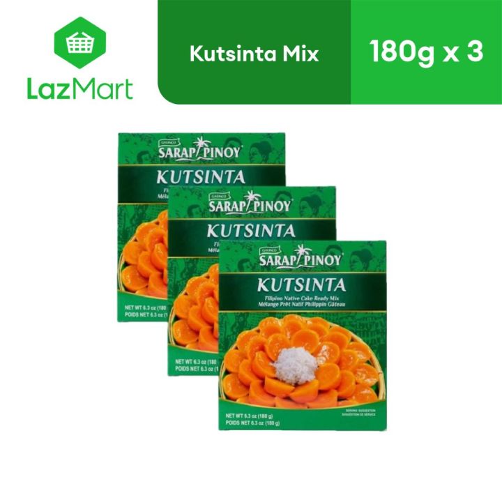 Sarap Pinoy Kutsinta Mix 180g - Pack of 3 | Lazada PH