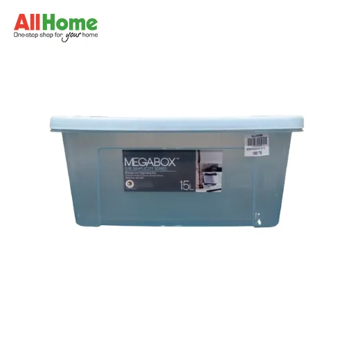 MEGABOX Storage Box15 Liters (Trans Clear, Trans Blue) | Lazada PH