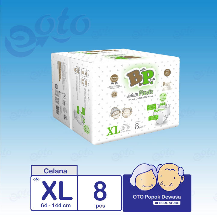 BP Diapers Adult Pants / Popok Dewasa model Celana ukuran M / L / XL ...