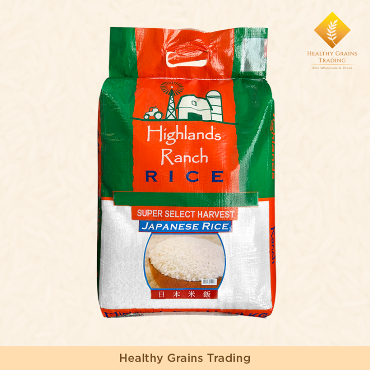 Highlands Ranch Japanese Rice 10kg | Lazada PH