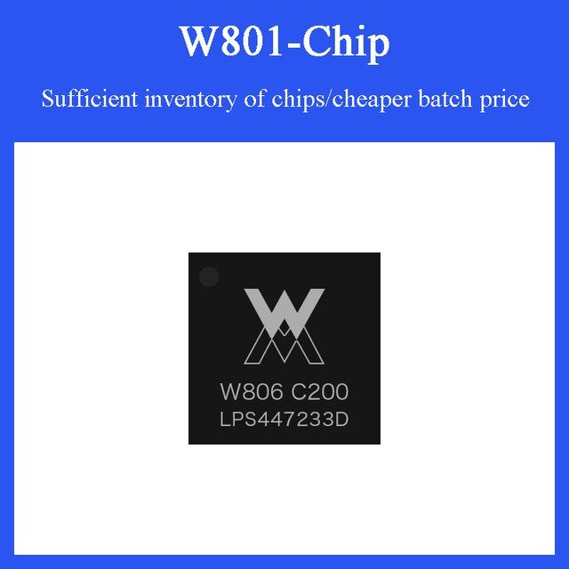 Hlk-W801 Chip 32-Bit Wifi Bluetooth Dual-Mode Soc And Mcu System Development Board | Lazada PH