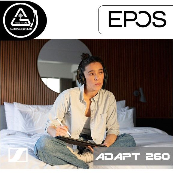 EPOS I SENNHEISER ADAPT 260/261 On-ear double-sided Bluetooth® USB headset | Lazada