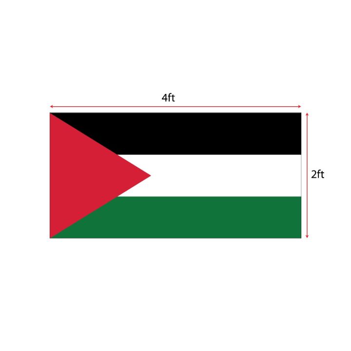 🔥🇵🇸READY STOCK🇵🇸🔥Palestine Flag 2x4ft, Bendera Palestine 2x4ft ...