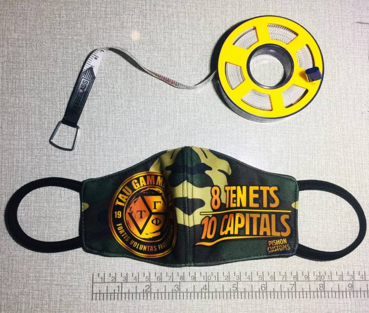 8-Tenets 10-Capitals Triskelion Full Sublimation Face Mask | Lazada PH