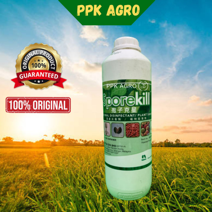 1L NUFARM SPOREKILL DISINFECTANT PEMBASMI POKOK SARI KUMAN/RACUN KULAT ...