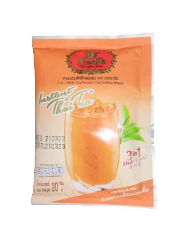 ChaTraMue Brand Instant Thai Tea 3 in1 Sachet Hot or Cold Milk Tea ...
