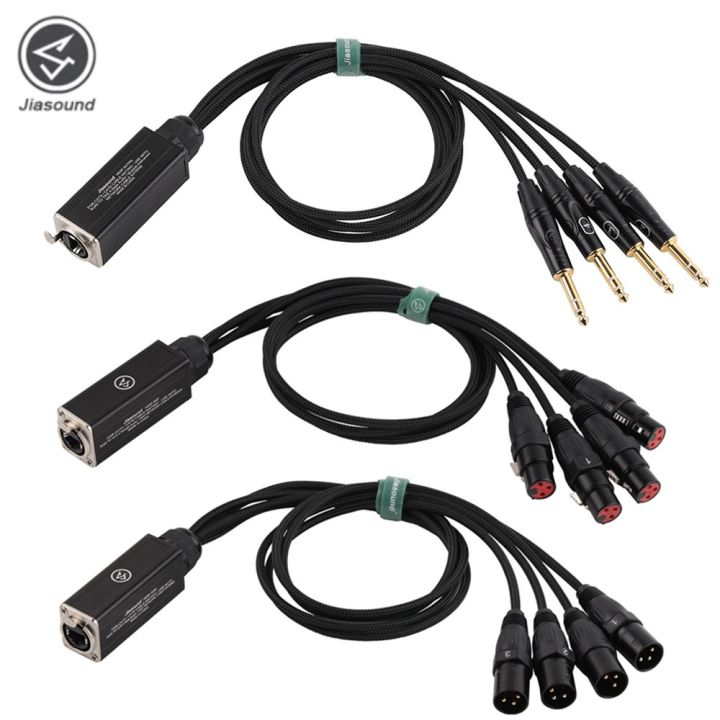 4 Channel 3 Pin Audio Network XLR Cable for Stage Sound Lighting and ...