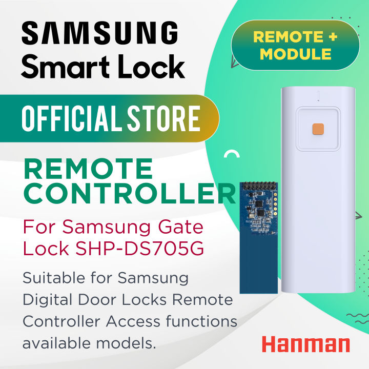 Remote Controller for Samsung Digital Door Lock, Samsung Gate Lock SHP ...
