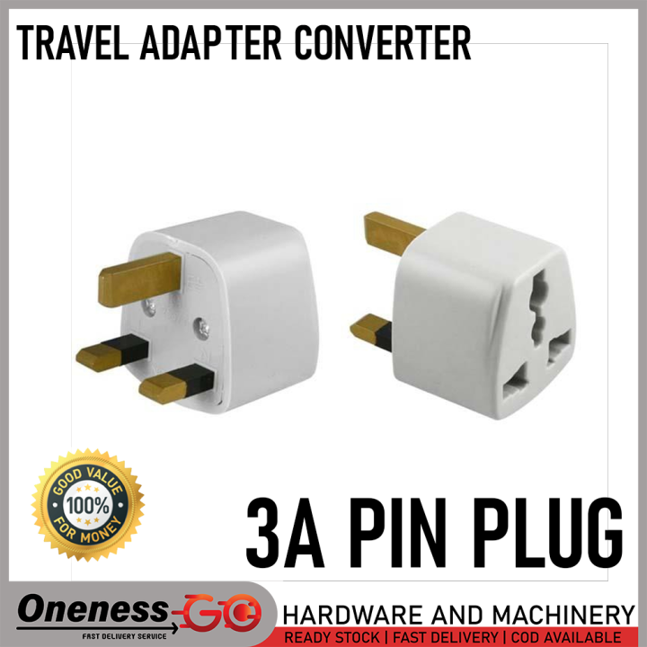 Power Plug Travel Adapter Converter For Malaysia | Lazada
