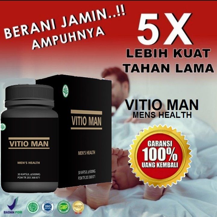 Vitioman Original Obat Herbal Kapsul Vitio Man | Lazada Indonesia