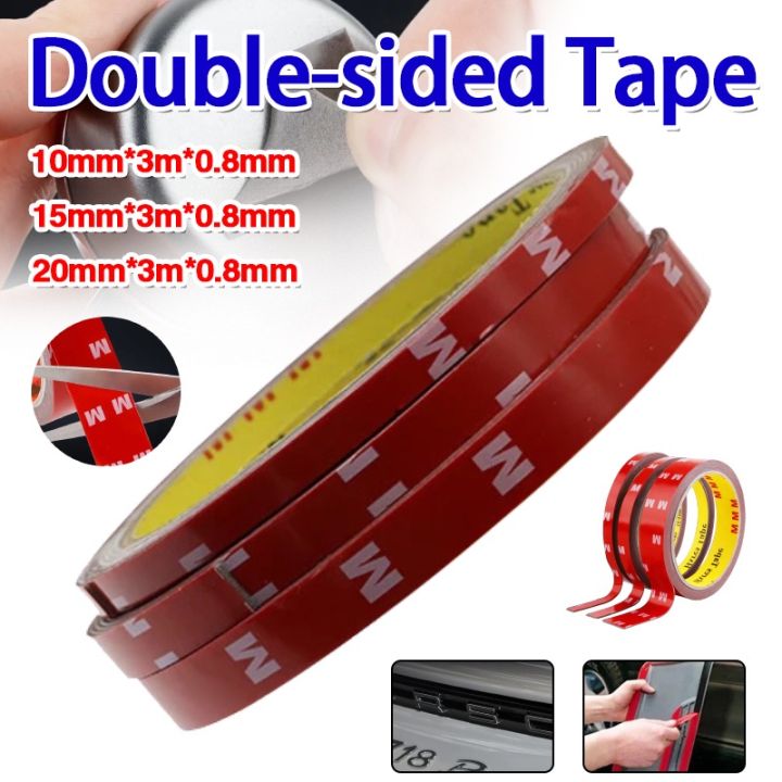 3M VHB Super Strong Double Sided Adhesive Tape Rubber Foam Waterproof Heavy Duty Dual Use In ...